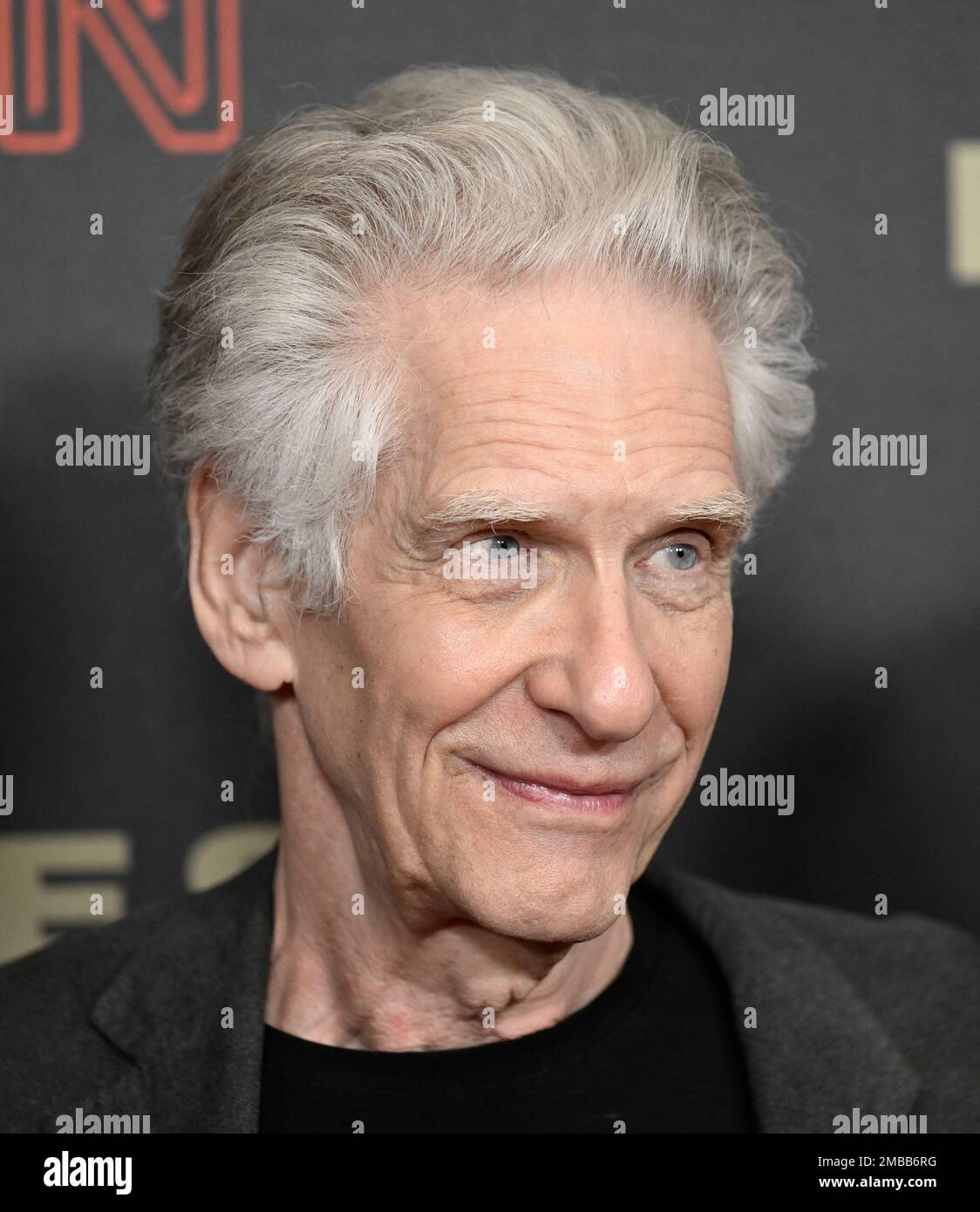 David Cronenberg attends the "Crimes of the Future" premiere at the ...