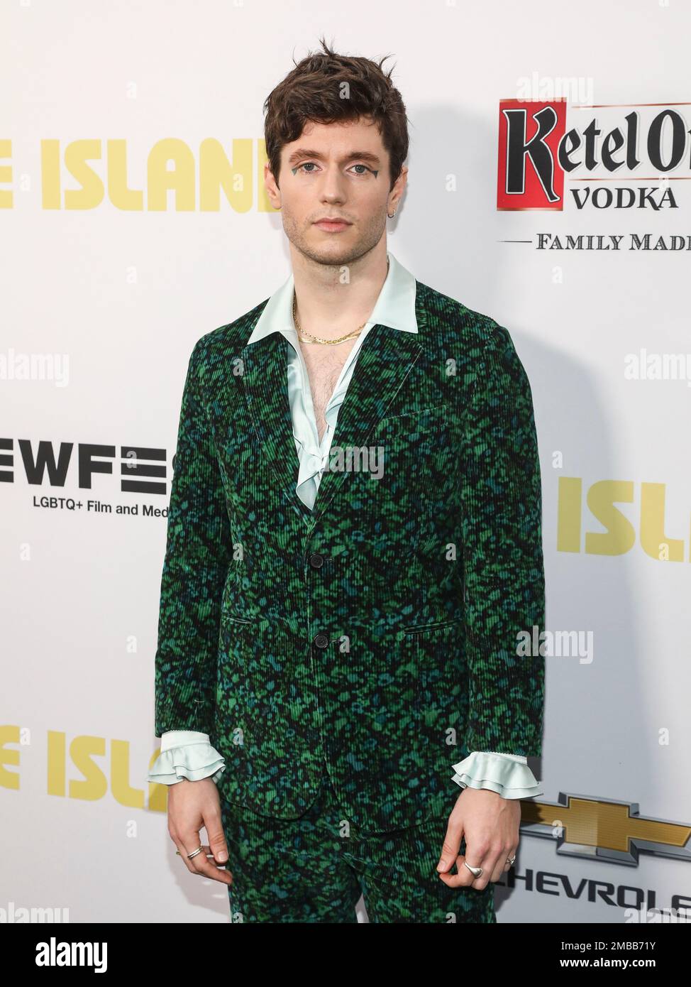 Actor James Scully attends the New Fest opening night world premiere of ...