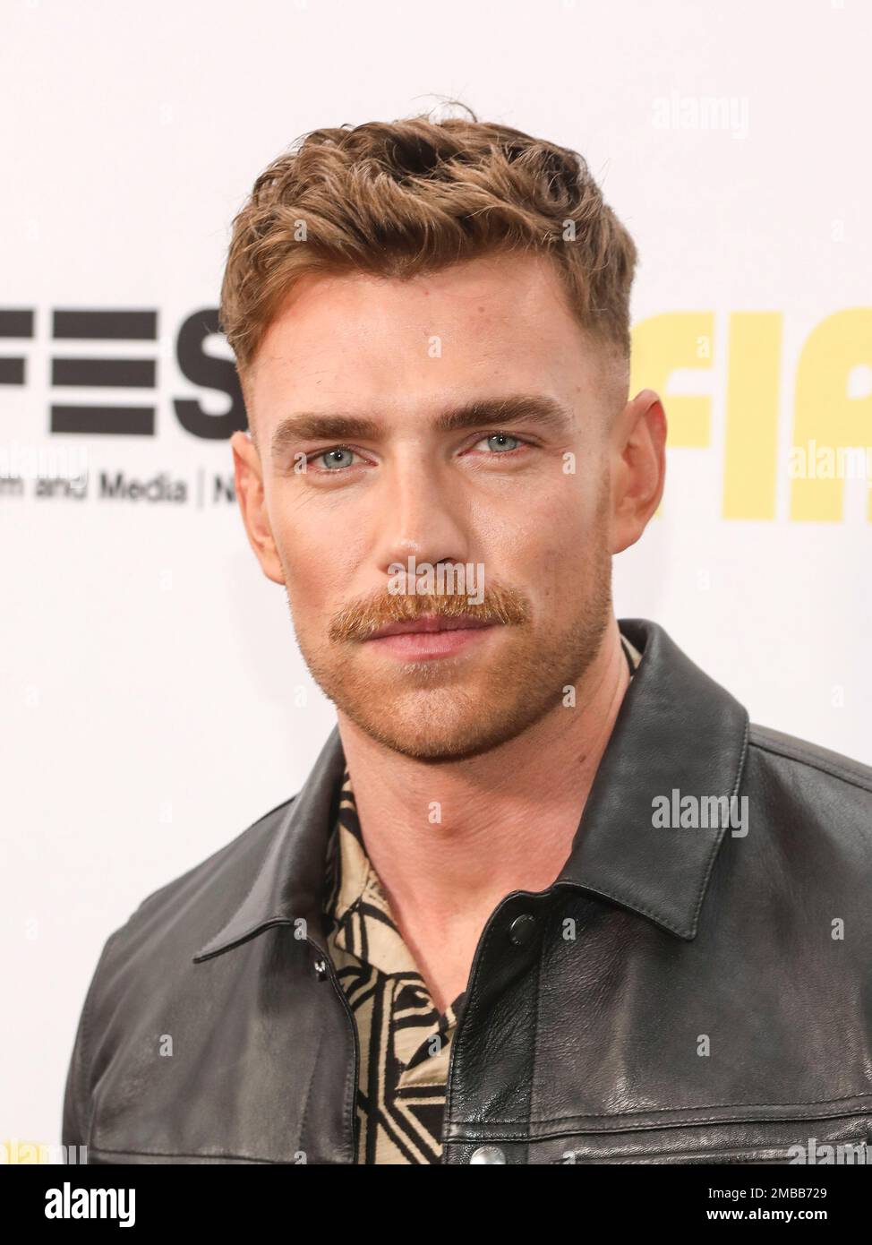 Actor Zane Phillips attends the New Fest opening night world premiere ...