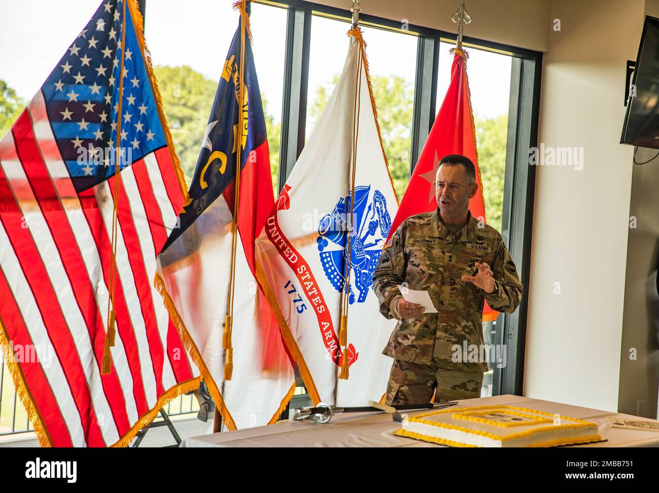 U.S. Army Maj. Gen. Troy D. Galloway, deputy commanding general, Army ...