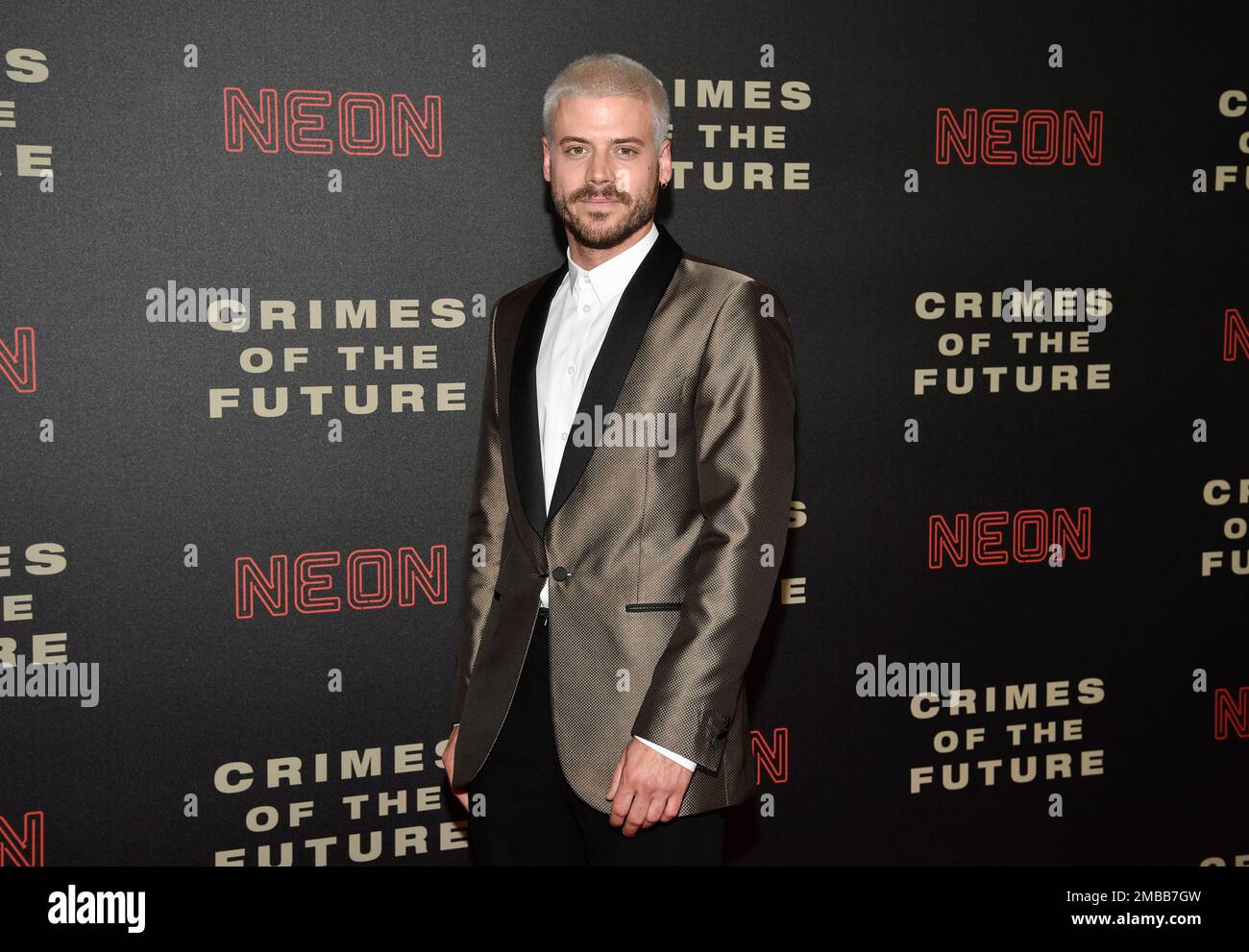 Actor Francois Arnaud attends the "Crimes of the Future" premiere at ...