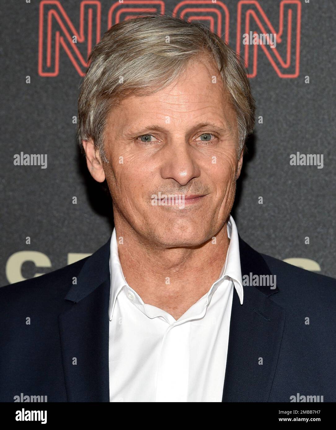 Actor Viggo Mortensen attends the "Crimes of the Future" premiere at ...