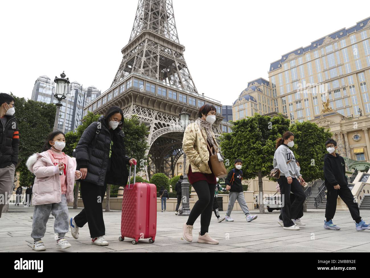 Eiffel tower replica parisian macau hi-res stock photography and images - Alamy