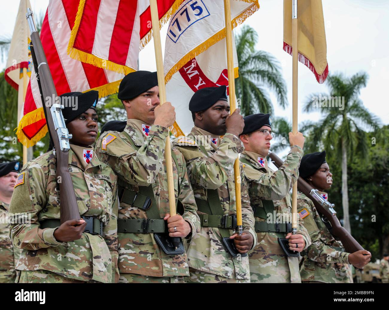 8th Theater Sustainment Command’s outgoing commander Maj. Gen. David ...