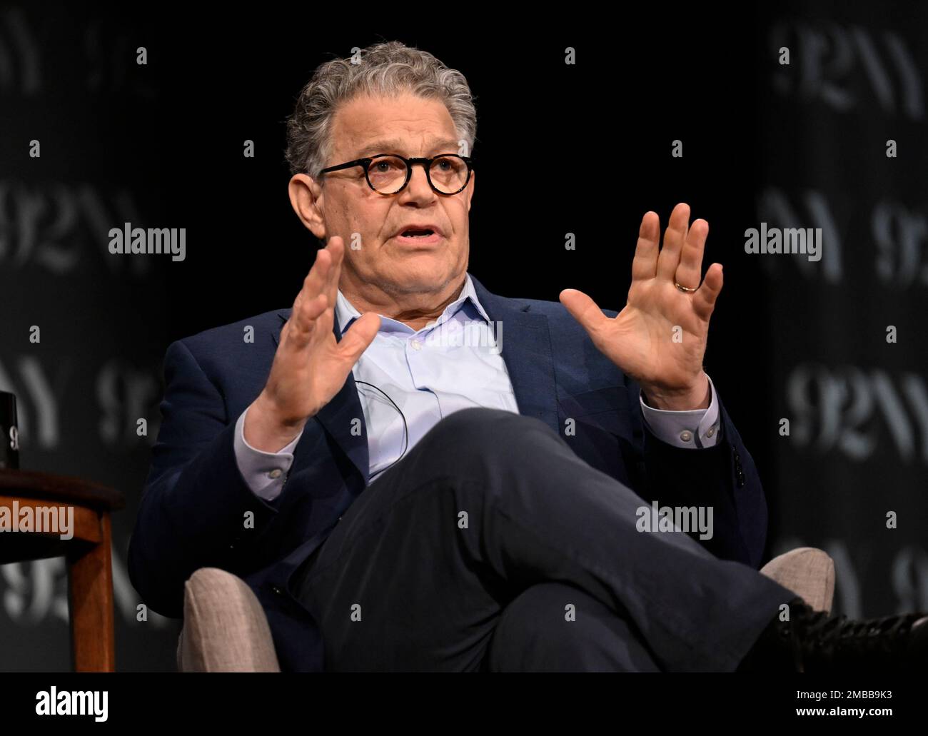 Former U.S. Senator Al Franken speaks at the 92nd Street Y on Tuesday ...