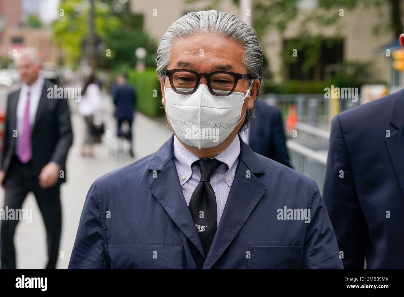 Bill Hwang, founder of Archegos Capital Management, leaves the ...