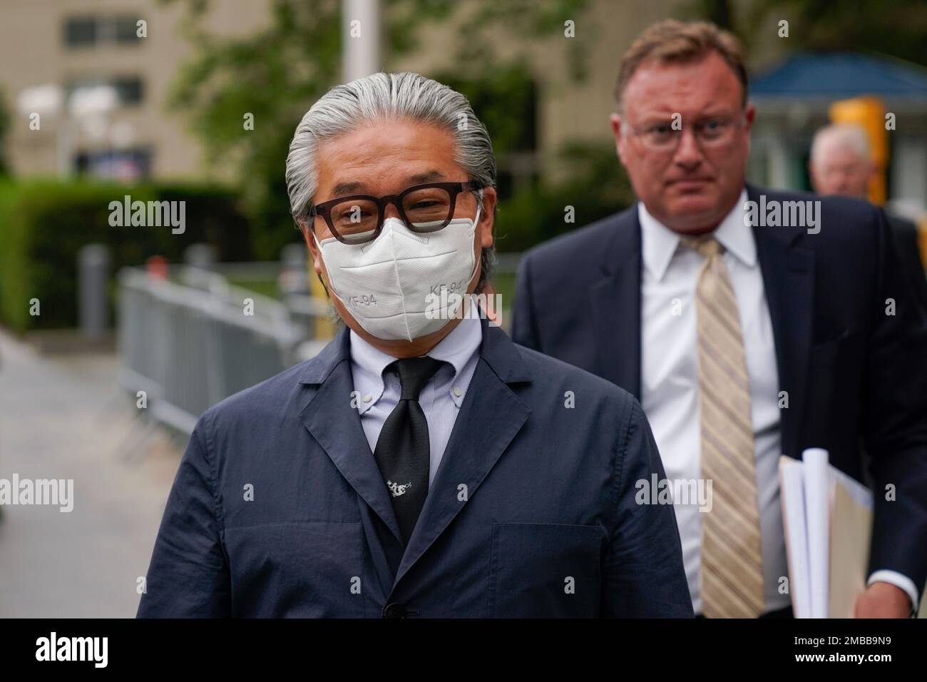 Bill Hwang, founder of Archegos Capital Management, leaves the ...