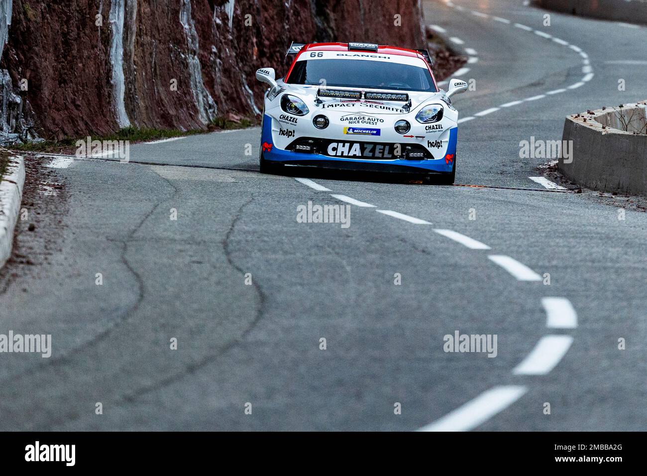Monte Carlo. 20th Jan, 2023. 66 David FERRARO (FRA), Michel CORNEGLIO ...