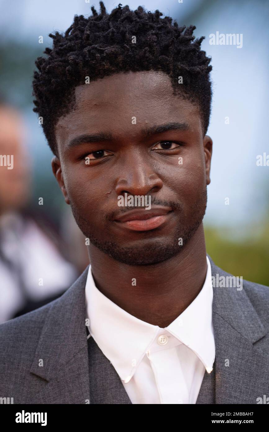 Stephane Bak poses for photographers upon arrival at the premiere of ...