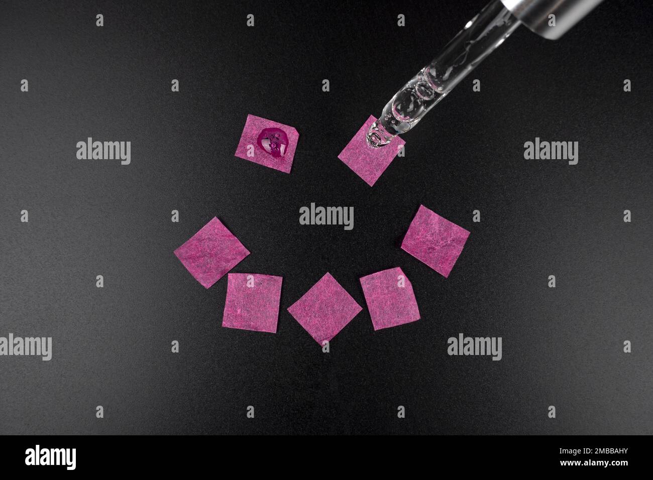 happy smile lsd with psychedelic mark and pipette with drops of ...