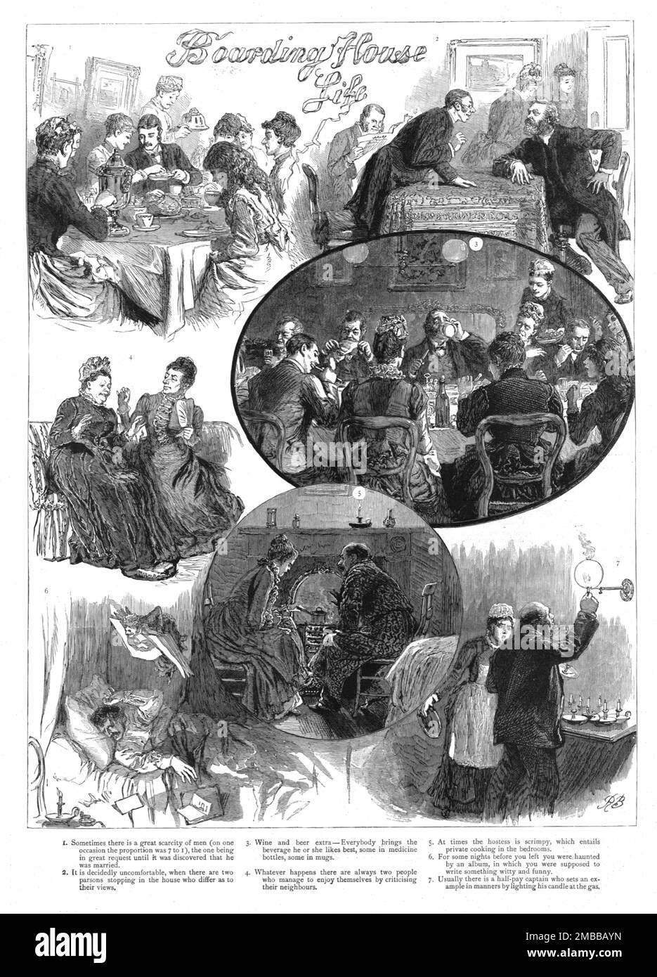 Boarding house britain Black and White Stock Photos & Images - Alamy