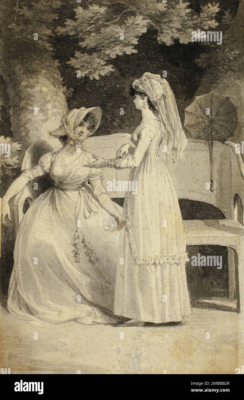 18th century garden drawings hi-res stock photography and images - Alamy