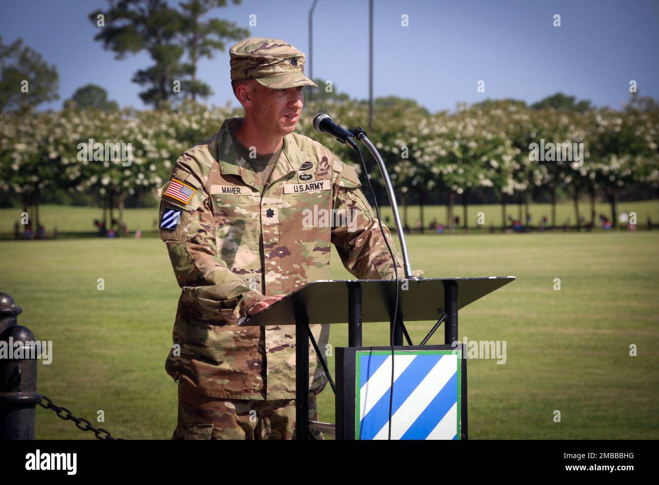 Lt. Col. Benjamin Maher, incoming commander of the “BattleKings ...