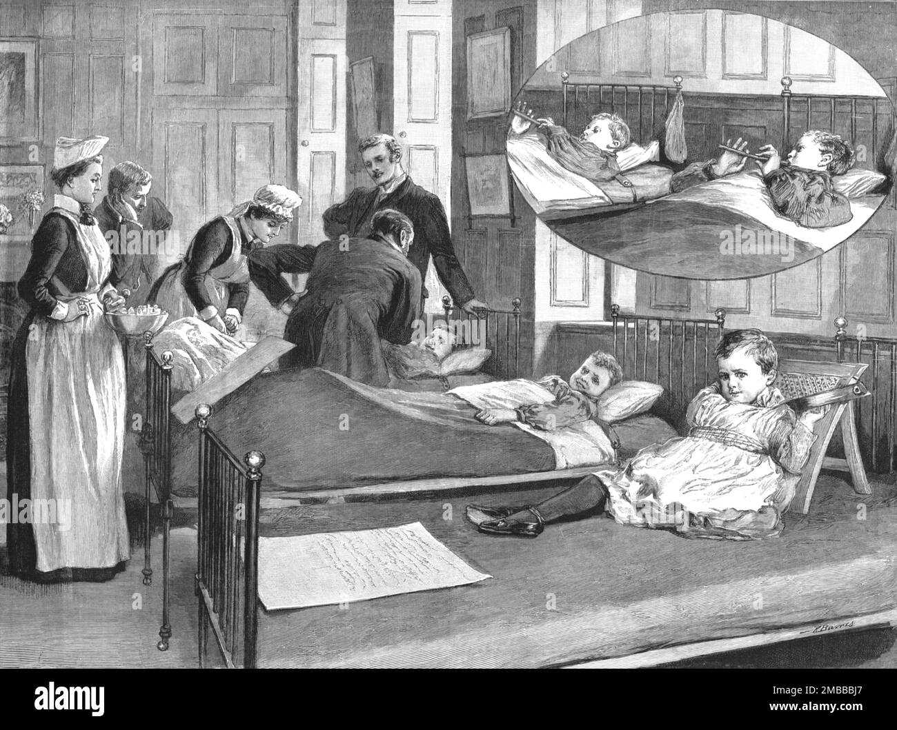 Victorian medicine children Black and White Stock Photos & Images - Alamy