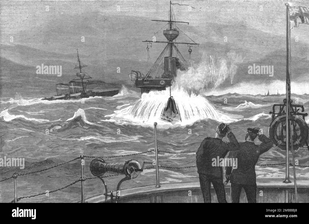 ''An Autumn Cruise with the Channel Squadron; An Ironclad in a heavy ...