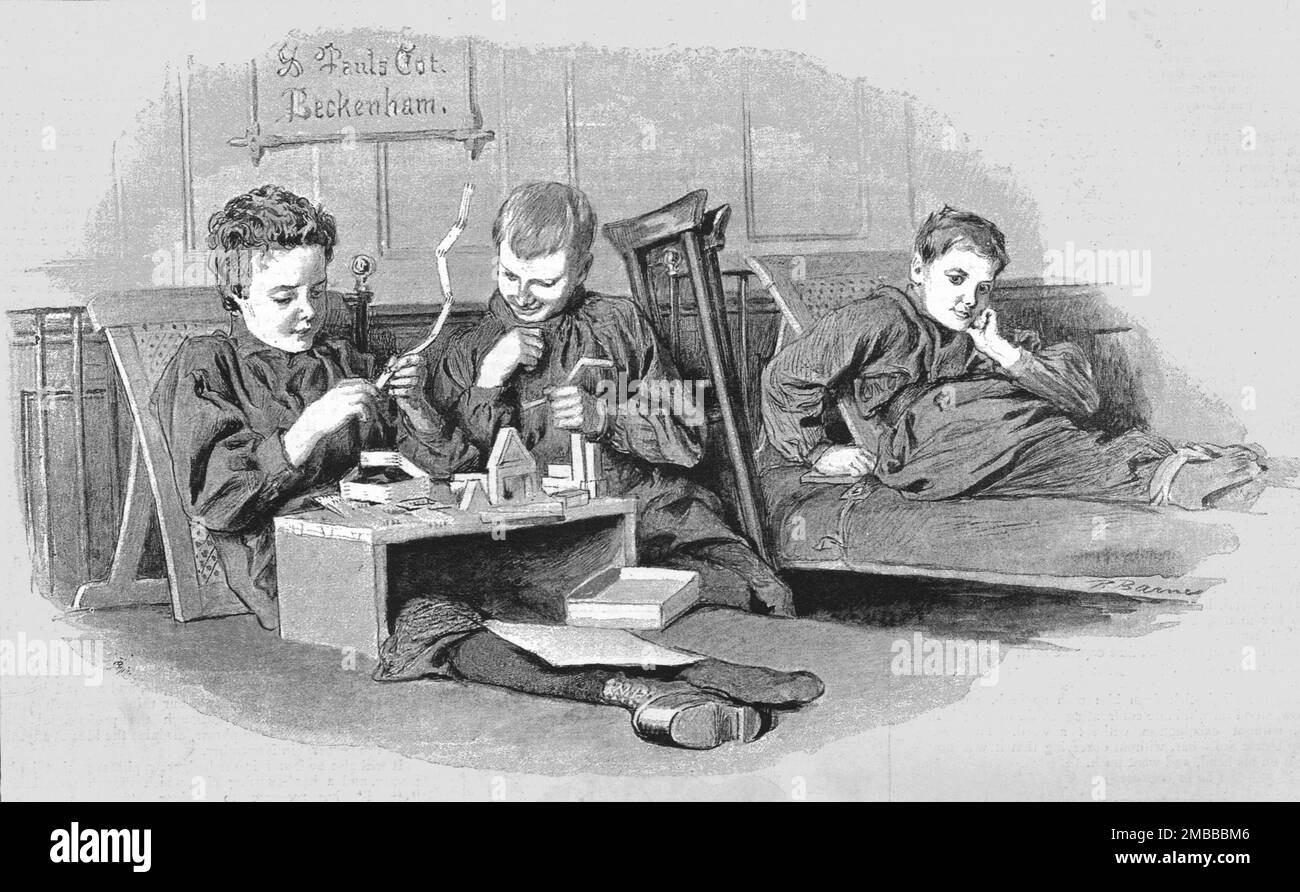 Sick child victorian hi-res stock photography and images - Alamy