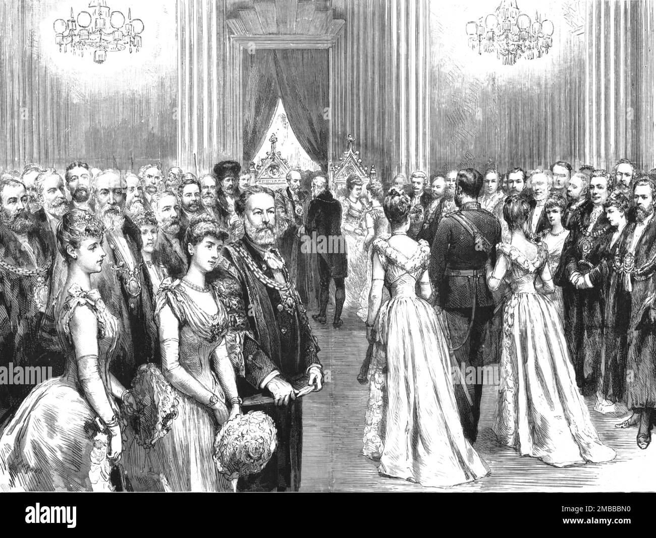 ''The Ball at the Mansion House, Given by the Lord Mayor to the Mayor's ...