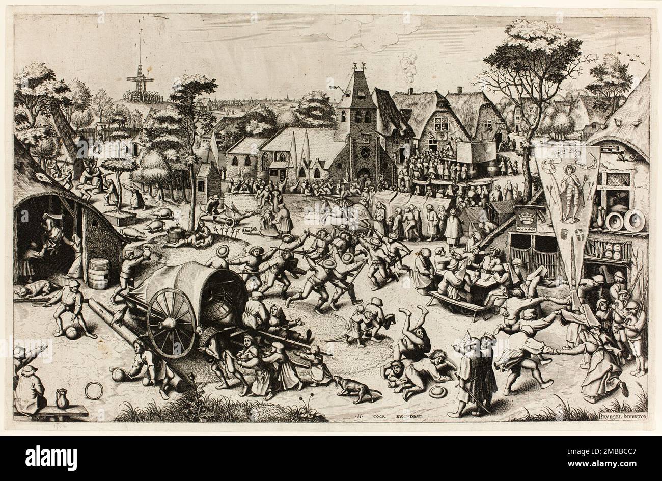 The kermesse of st george hi-res stock photography and images - Alamy