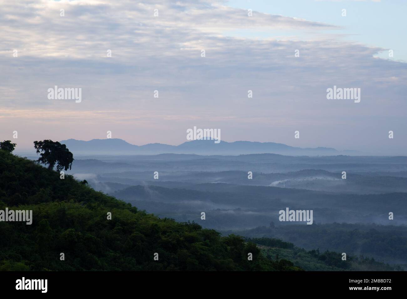 Hike up to the Golden Rock, Southern Myanmar Landscape Stock Photo - Alamy