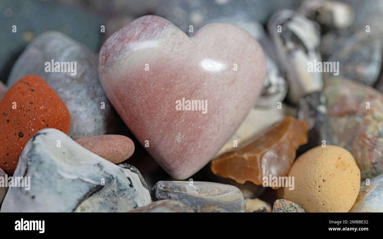 Heart stones hi-res stock photography and images - Alamy
