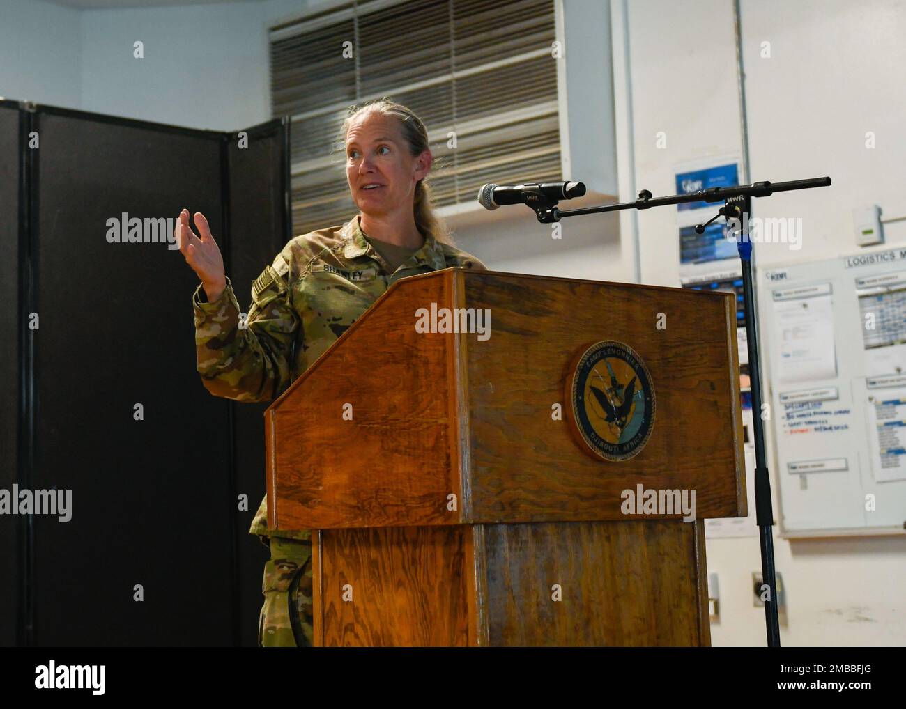 Maj. Gen. Jami C. Shawley, commanding general of Combined Joint Task ...