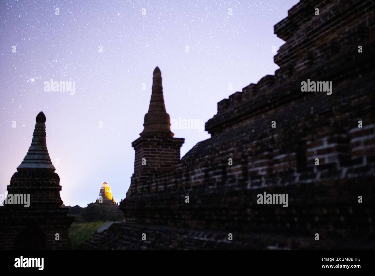 Myanmar night sky stars hi-res stock photography and images - Alamy