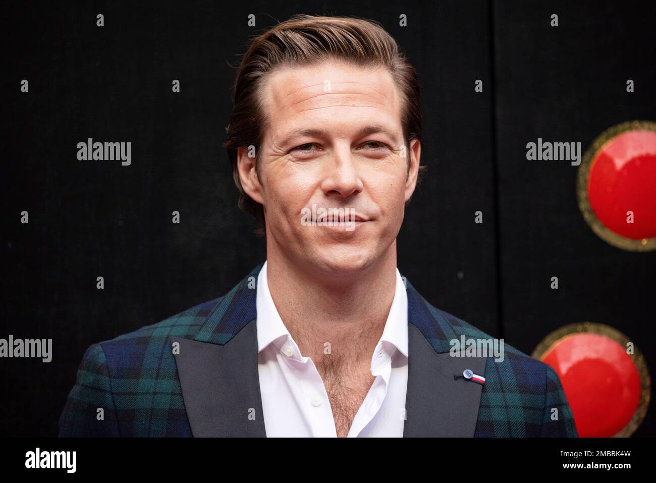 Luke Bracey Poses For Photographers Upon Arrival For The Premiere Of The Film Elvis In London