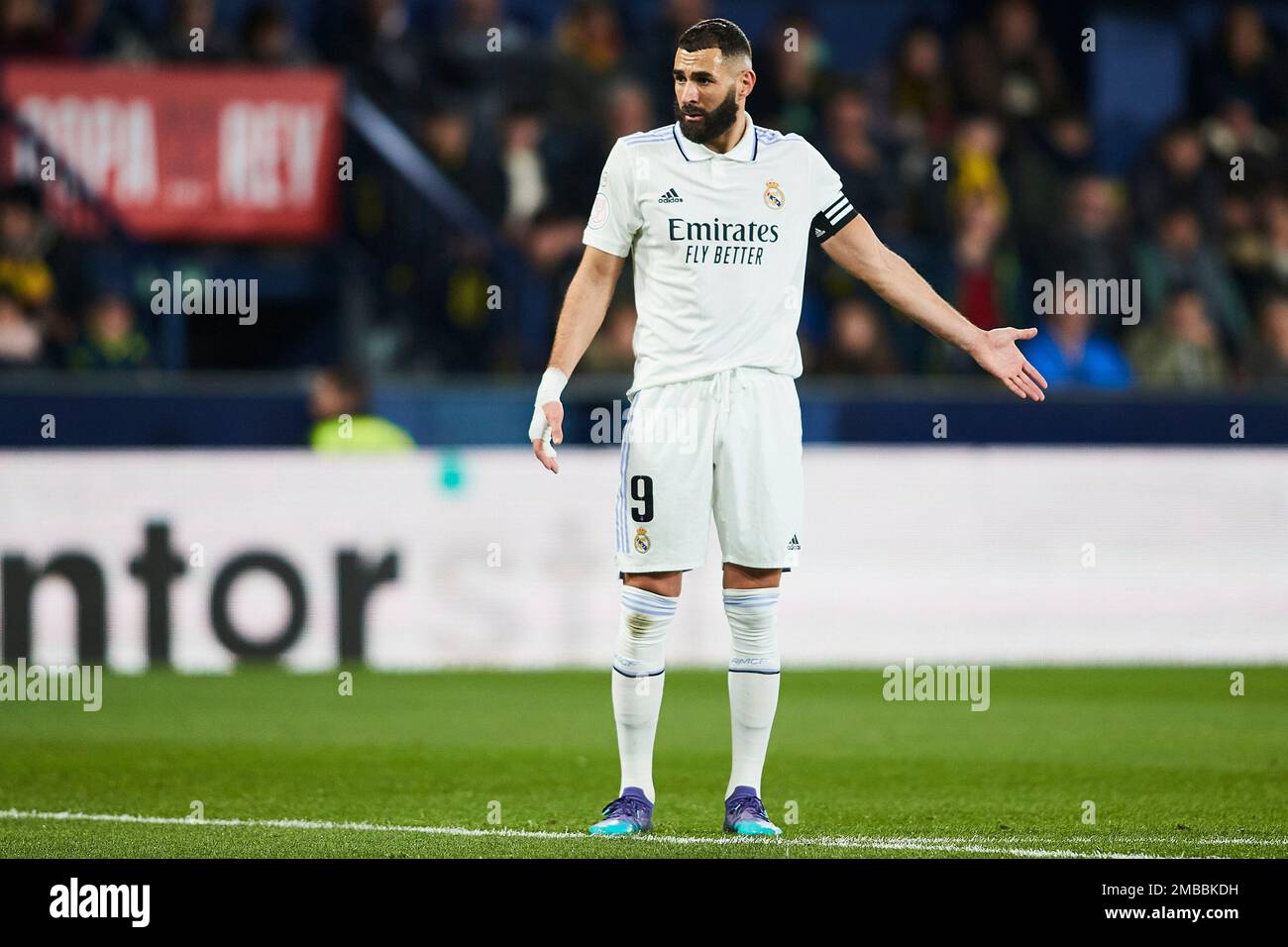 Karim Benzema (Real Madrid, #9) looks dejected Stock Photo - Alamy