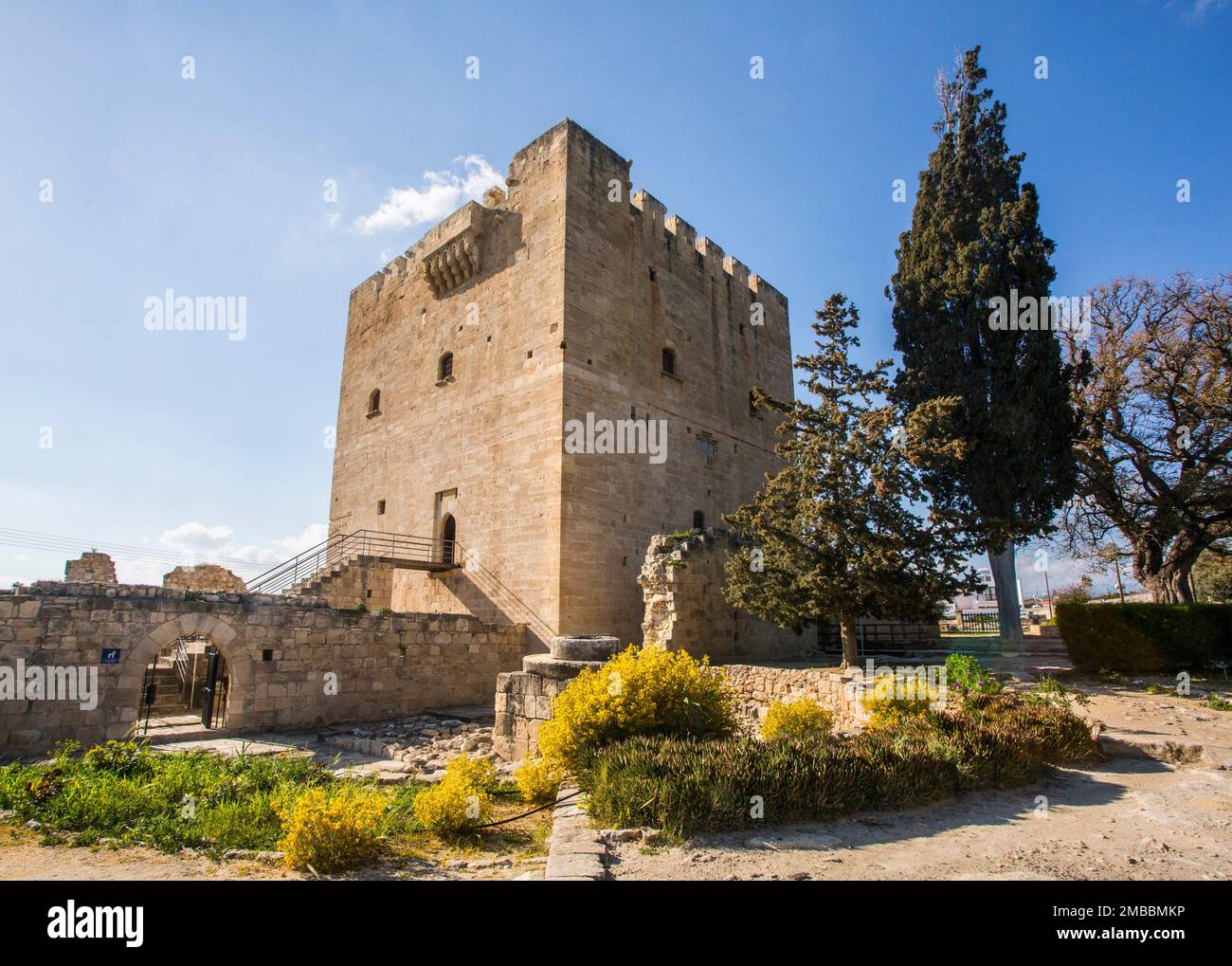 Kolossi Castle,strategic important fort of Medieval Cyprus,fine example ...