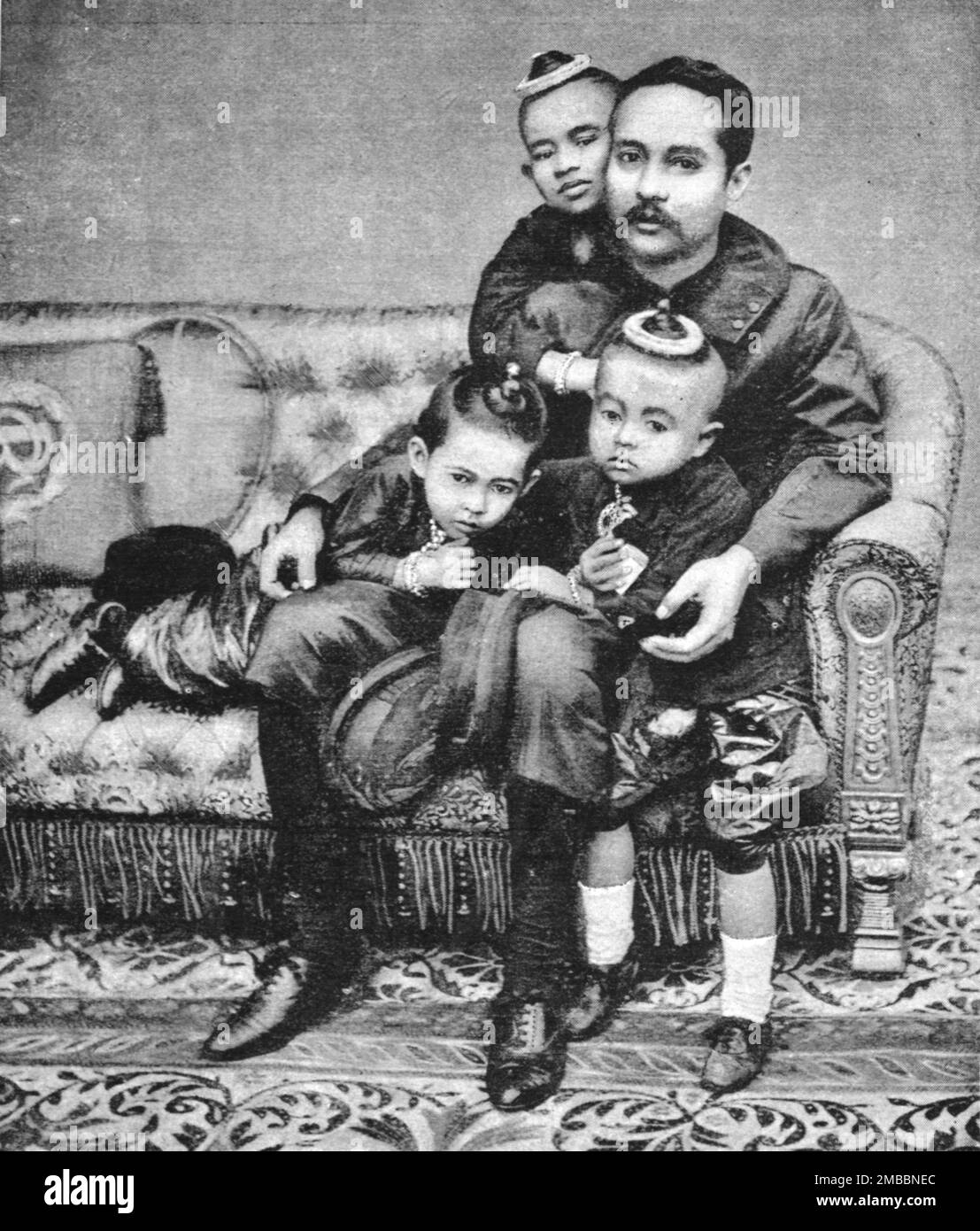 ''The Royal Family of Siam, Siam and the Siamese; The King of Siam and ...