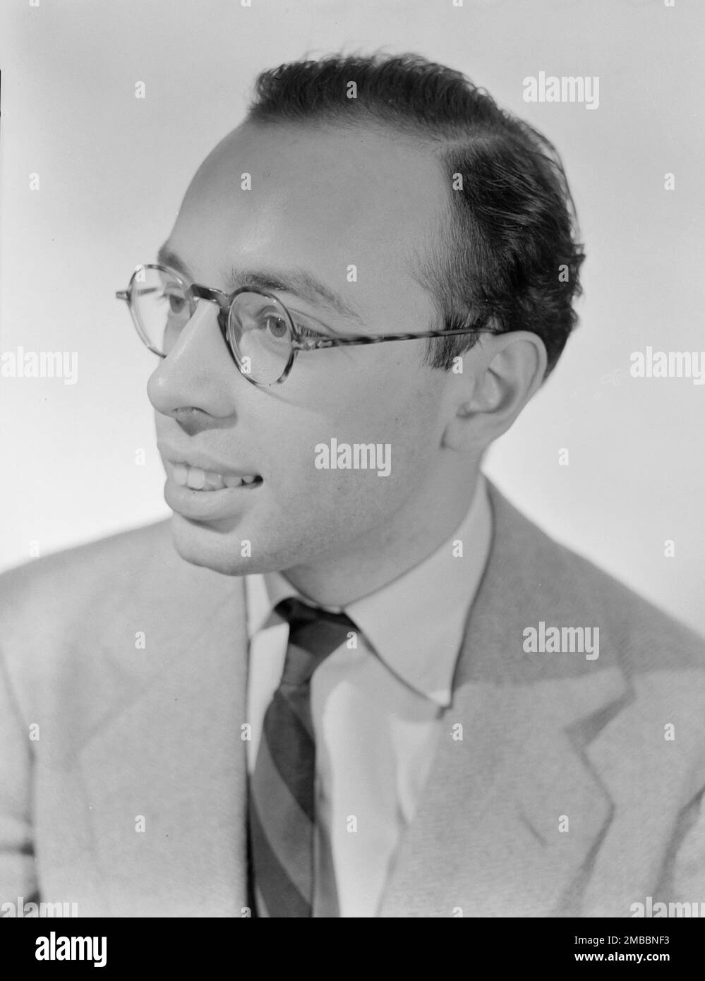Portrait of Ahmet M. Ertegun, William P. Gottlieb's home, Arlington, Va ...
