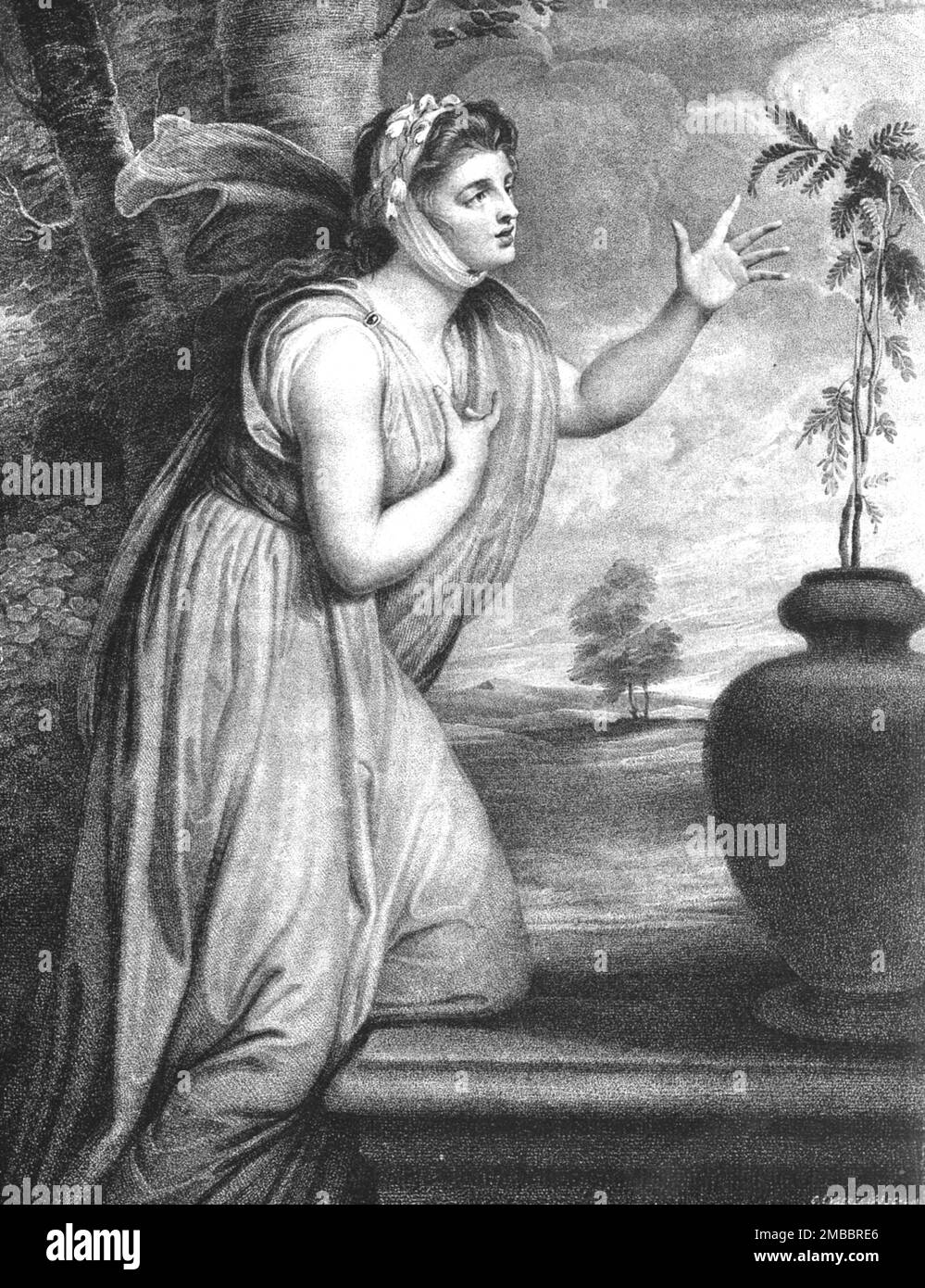 Lady emma hamilton vase Black and White Stock Photos & Images - Alamy