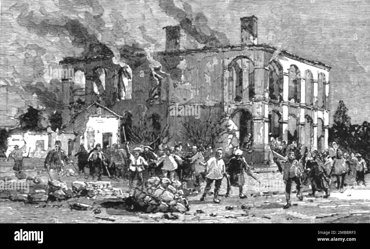 ''The Chinese Outrages - The Riots in the Foreign Concessions at Ichang ...