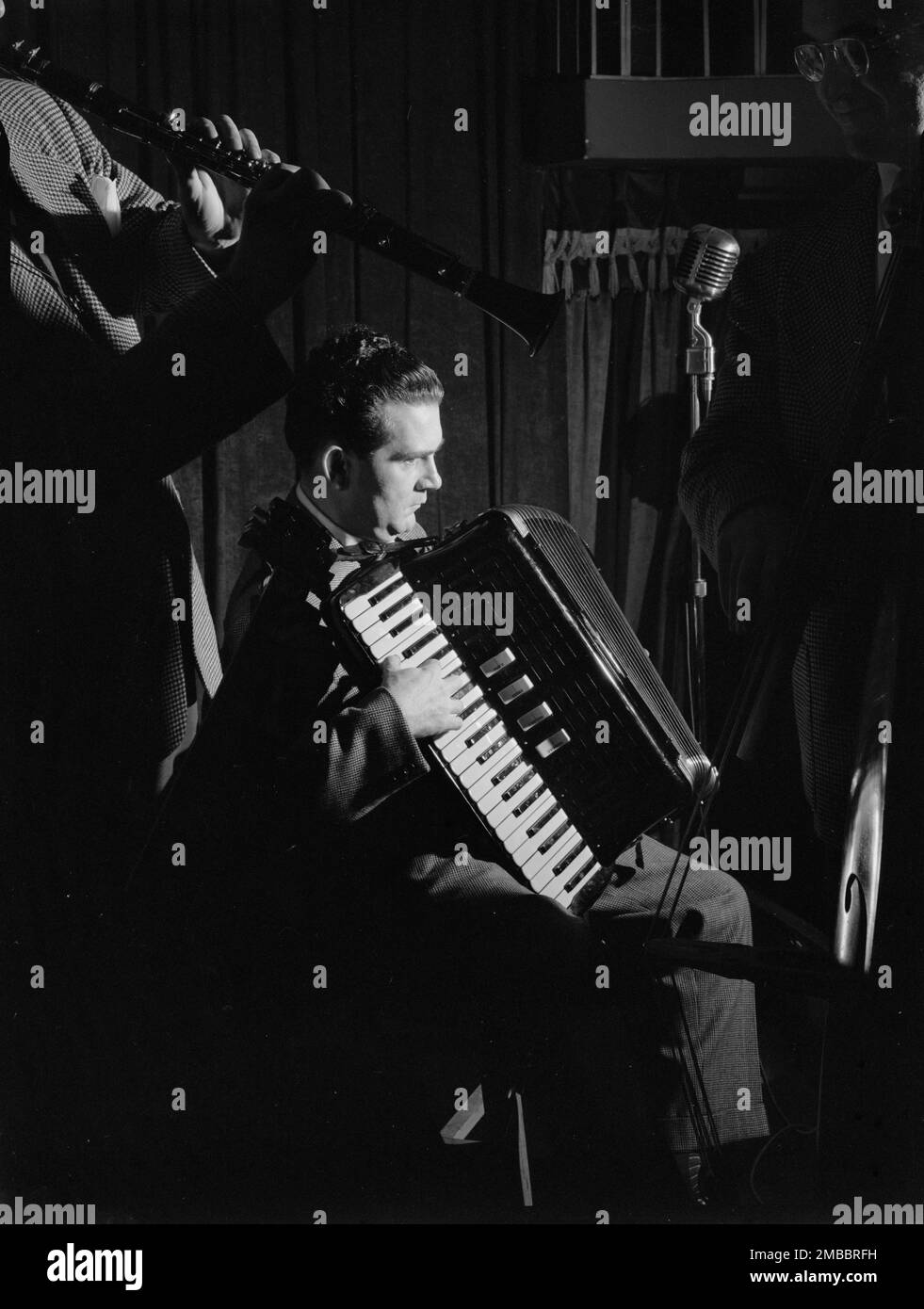 Portrait of Joe Mooney and Andy Fitzgerald, Eddie Condon's, New York, N ...