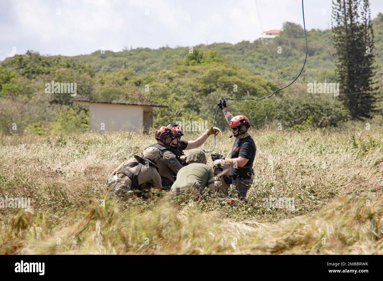 U.S. Navy Hospital Corpsmen with 1st Medical Battalion, 1st Marine ...