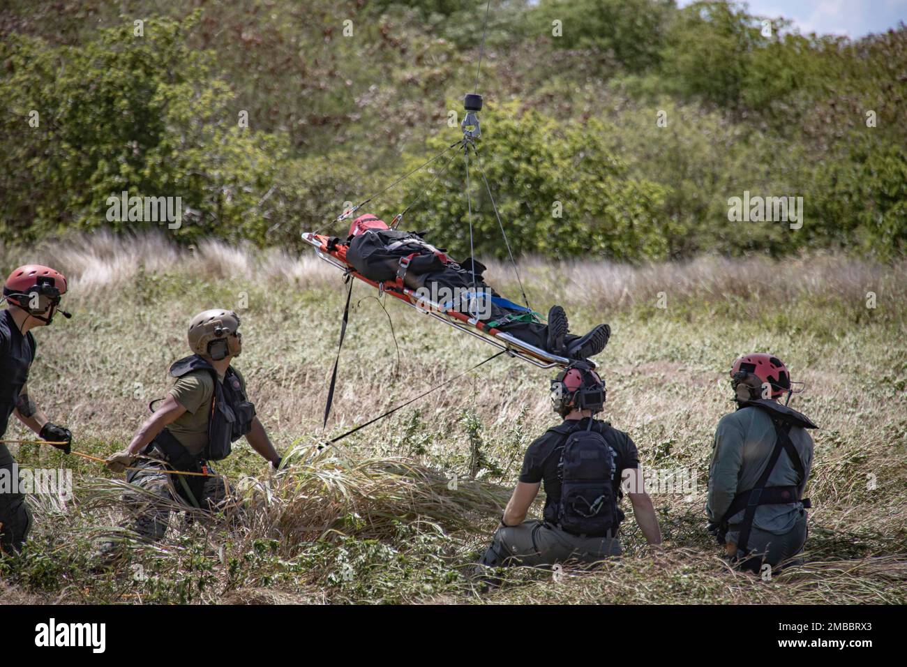 U.S. Navy Hospital Corpsmen with 1st Medical Battalion, 1st Marine ...