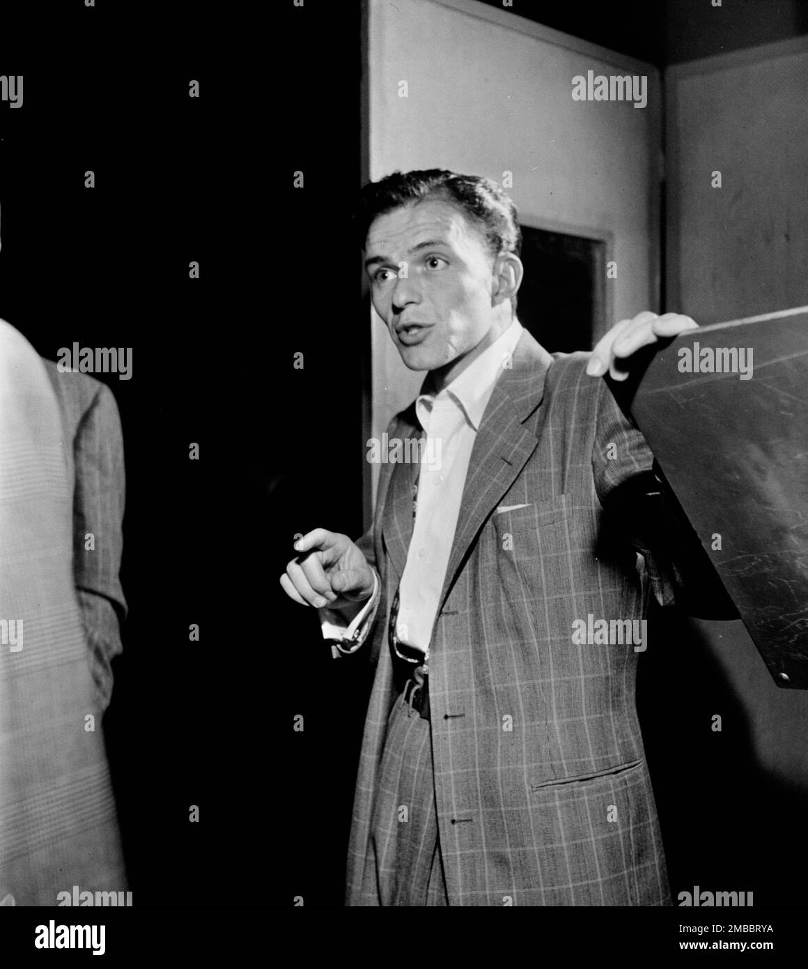 Frank Sinatra Young Color