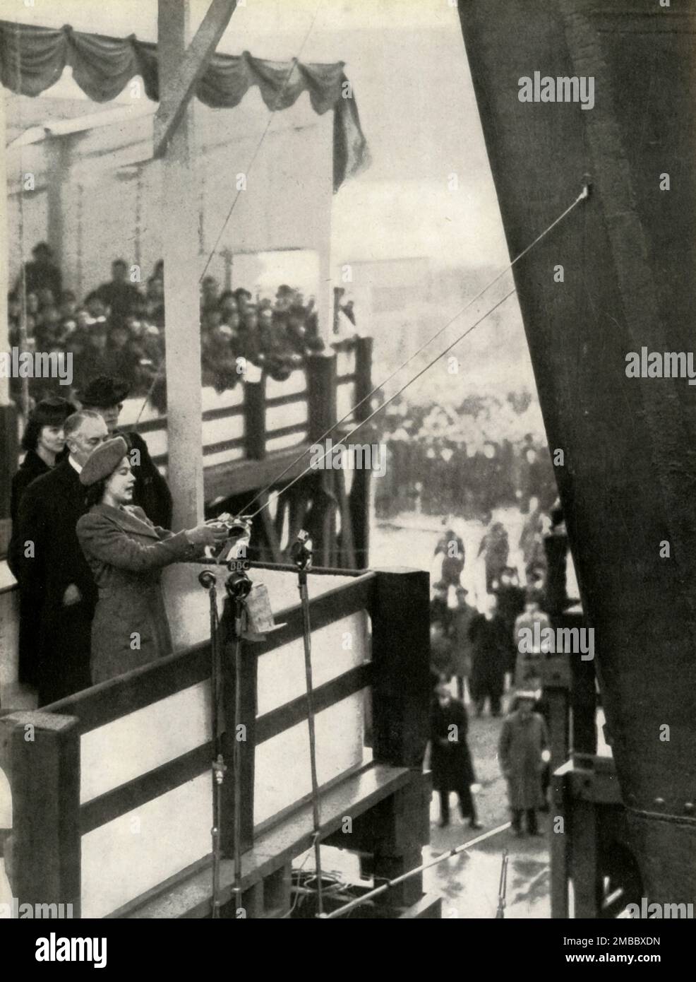 Queen bbc microphone hi-res stock photography and images - Alamy