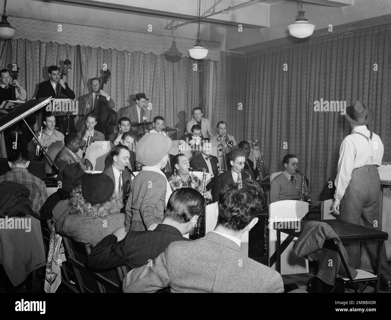 Portrait of Brick Fleagle and Sandy Williams, Nola's, New York, N.Y ...