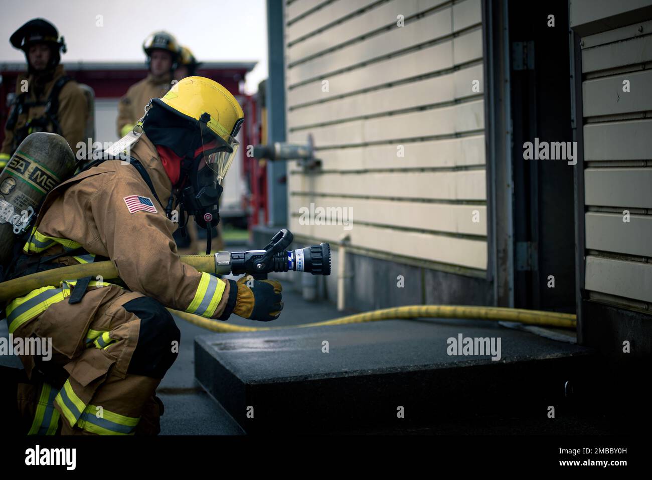 Members of the 110th Civil Engineering Squadron, Battle Creek Air ...