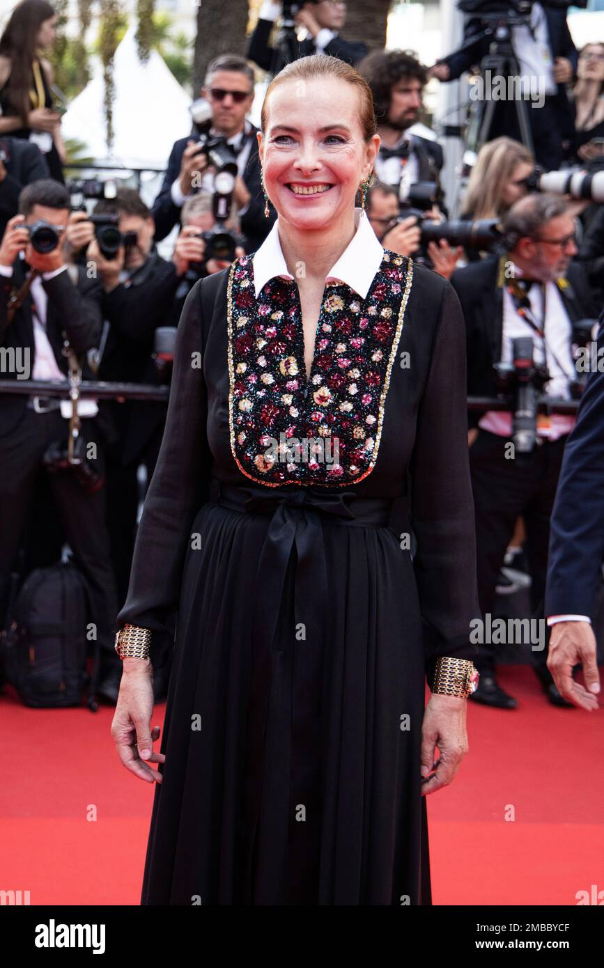 Carole Bouquet poses for photographers upon arrival at the awards ...