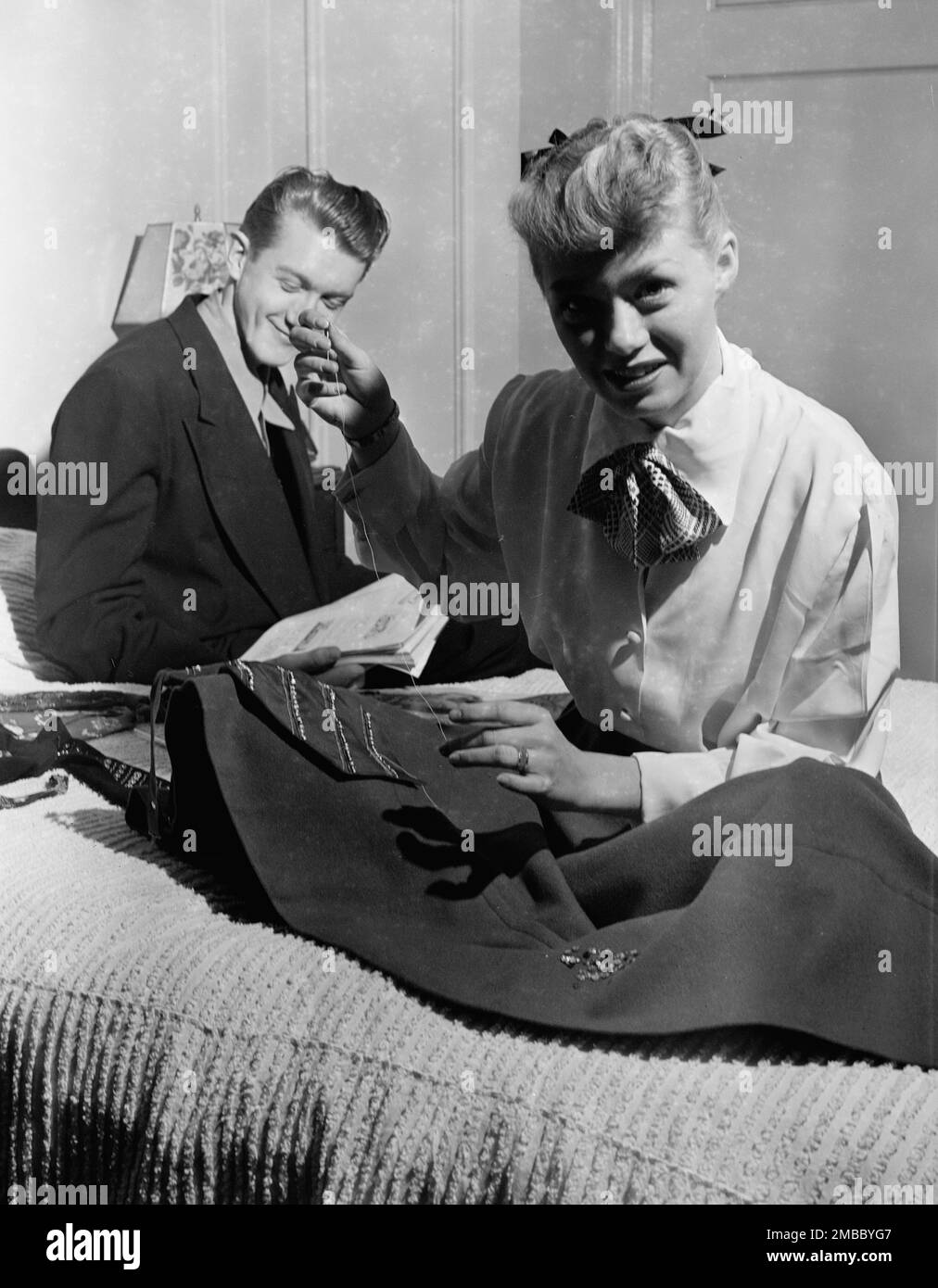 Portrait of June Christy and Bob Cooper, 1947 or 1948 Stock Photo - Alamy