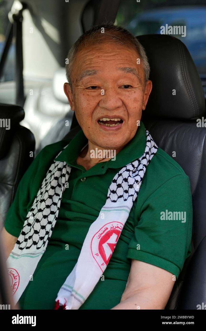 Kozo Okamoto, 74, a member of the Japanese Red Army guerrilla group ...