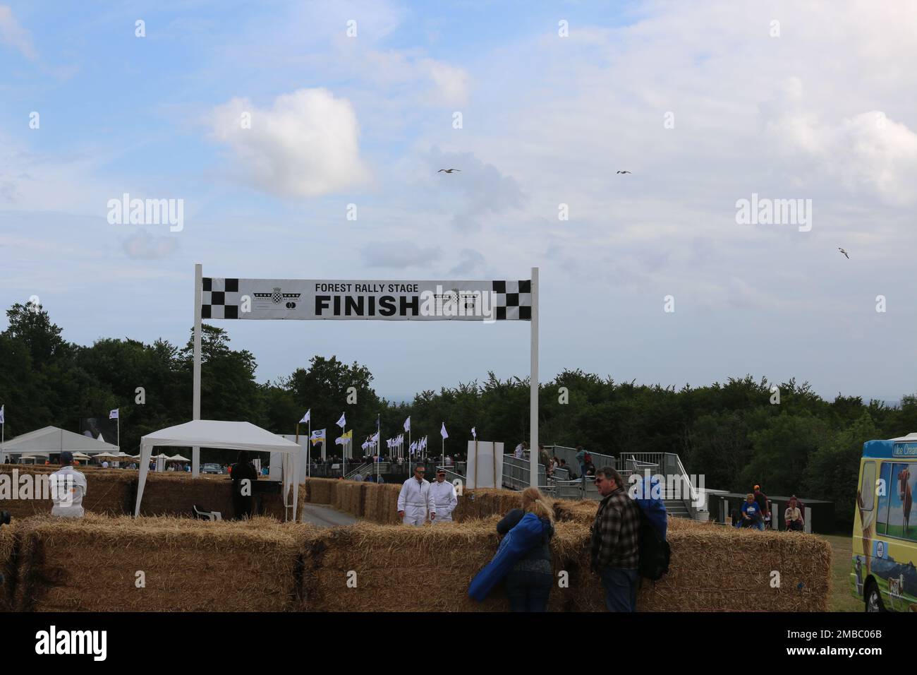 Goodwood Rally Stage Finish at Goodwood Festival of Speed 2022 Stock ...