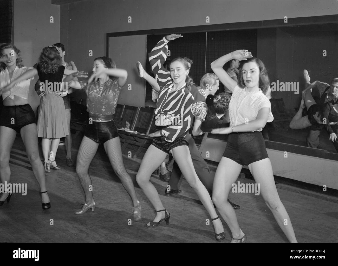 Dancers, Nola's, New York, N.Y., ca. Feb. 1947 Stock Photo - Alamy