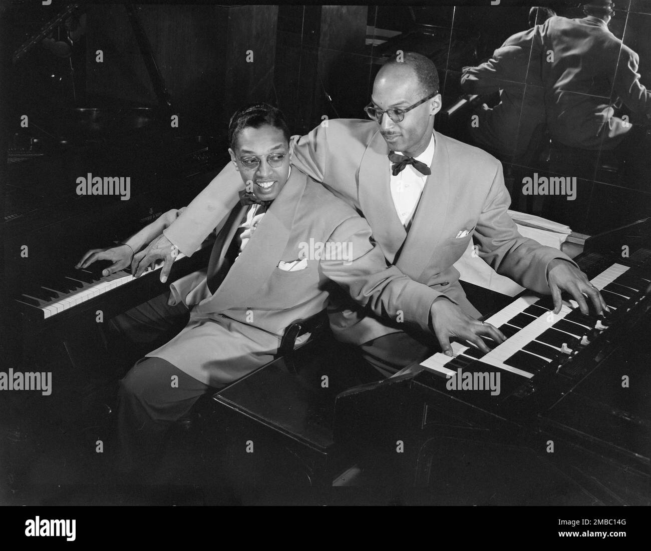 Portrait of Billy Taylor and Bob Wyatt, New York, N.Y., ca. 1947 Stock ...