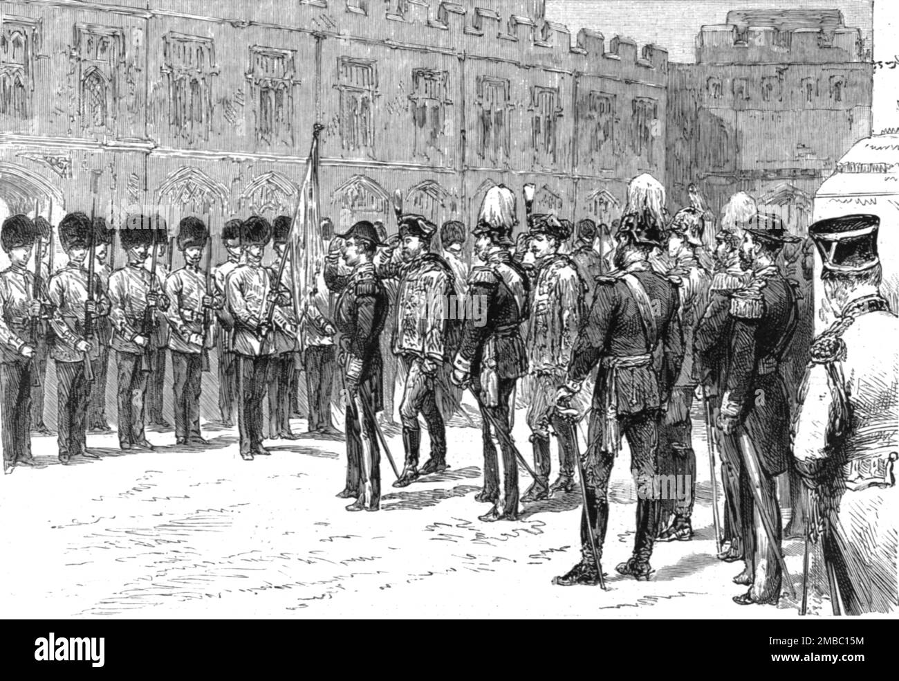 2nd battalion scots guards hi-res stock photography and images - Alamy