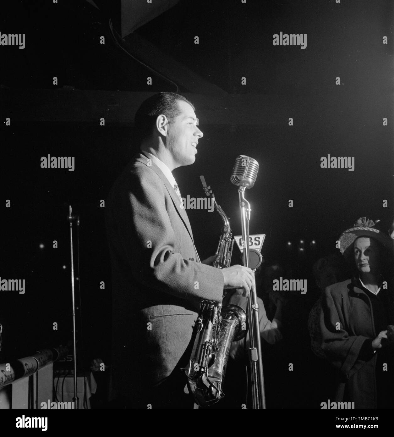 Portrait of Tex Beneke, New York, N.Y.(?), ca. Jan. 1947 Stock Photo ...