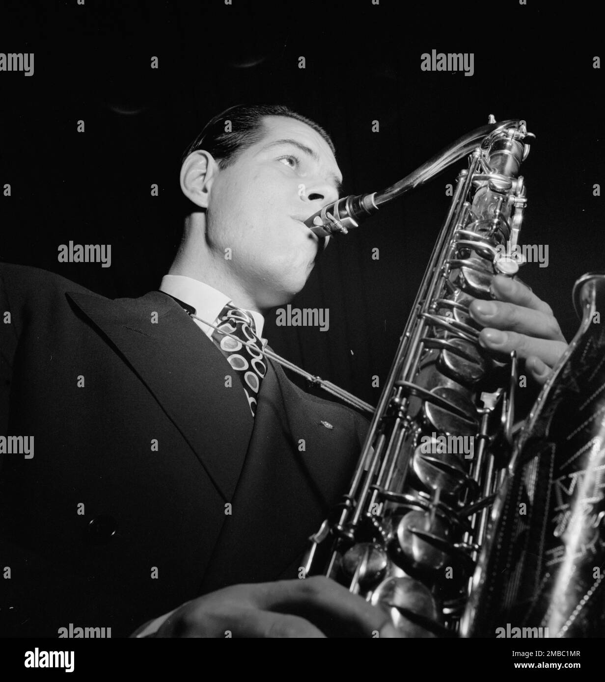 Portrait of Tex Beneke, New York, N.Y.(?), ca. Jan. 1947 Stock Photo ...