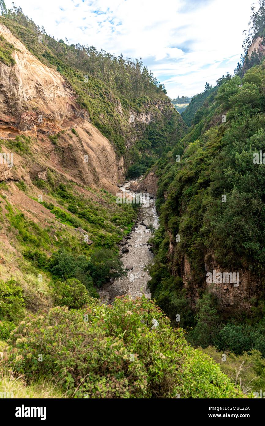 mountain river in the earth's rift Stock Photo - Alamy